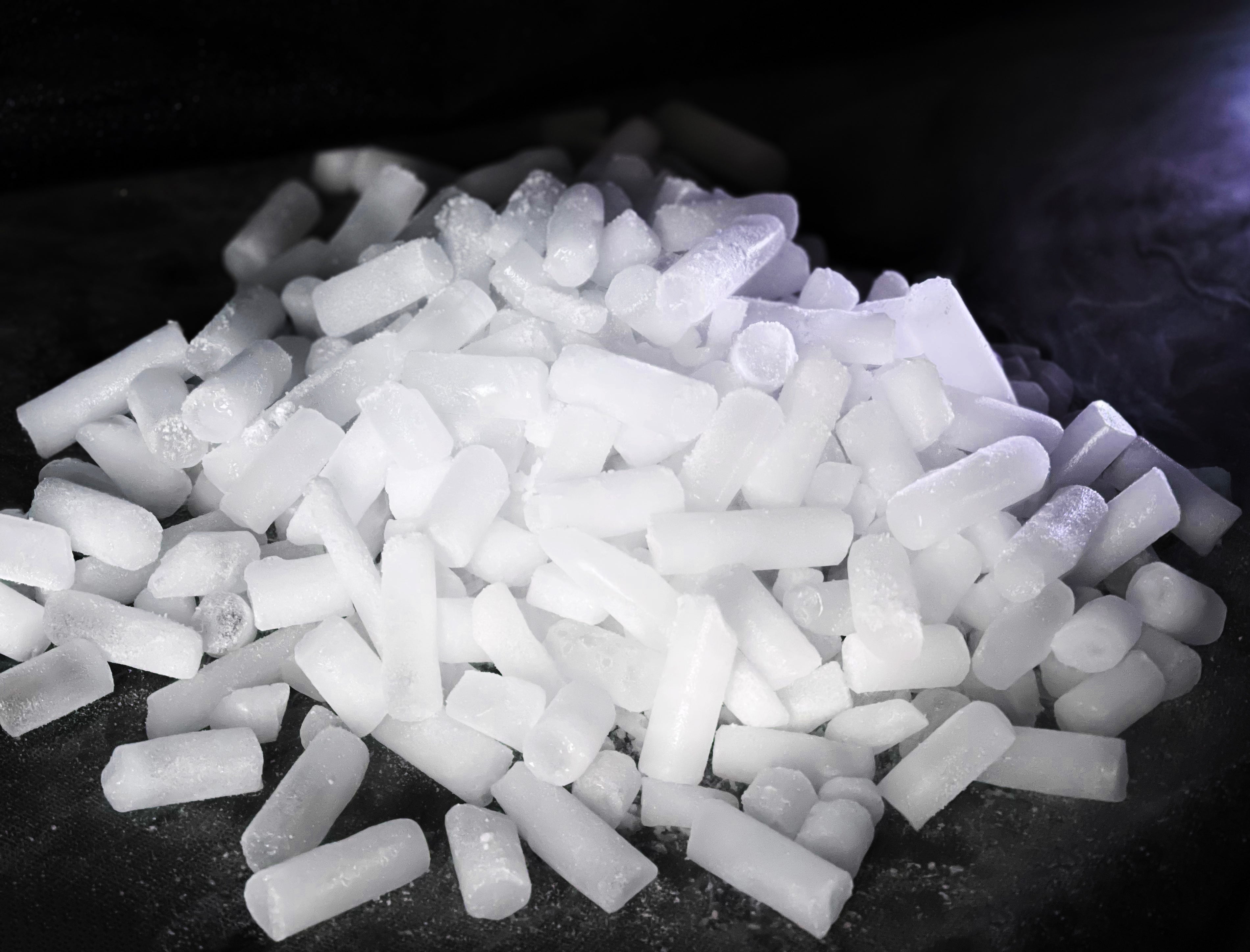 5/8 Dry ice pellets- shipping only – Moksa Dry Ice